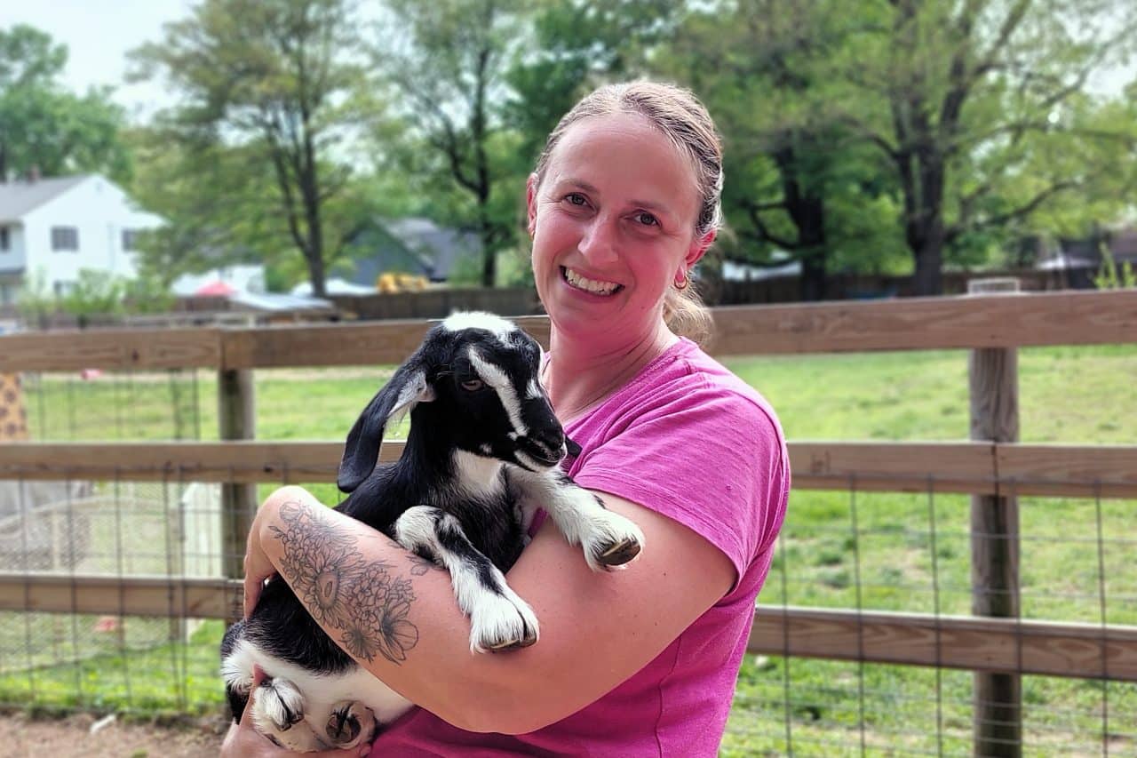 Baby goat yoga connects people with nature, baa-dy and soul - The Reminder
