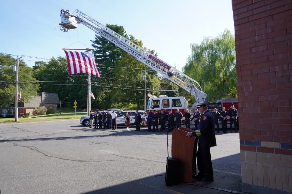Southwick remembers tragic events of Sept. 11 - The Reminder